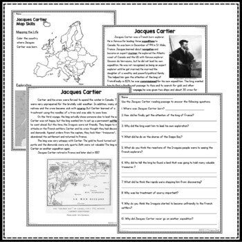 Jacques Cartier 3rd Grade Interactive PowerPoint Google Slides ...