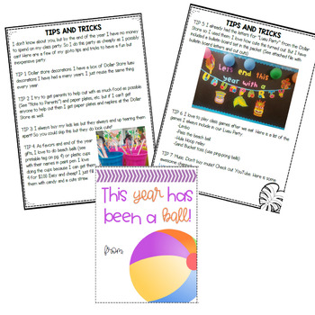 End of the Year Luau Party: Tips, Tricks, Printables - A Primary Owl