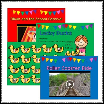 Digital Low Prep Carnival Party Celebration Games and Activities - A ...