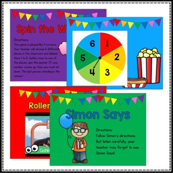 Digital Low Prep Carnival Party Celebration Games and Activities - A ...