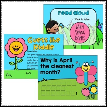 Low Prep Spring Fever Party Celebration Games and Activities Digital ...