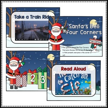Low Prep Polar Express Day Celebration Games and Activities Digital - A ...