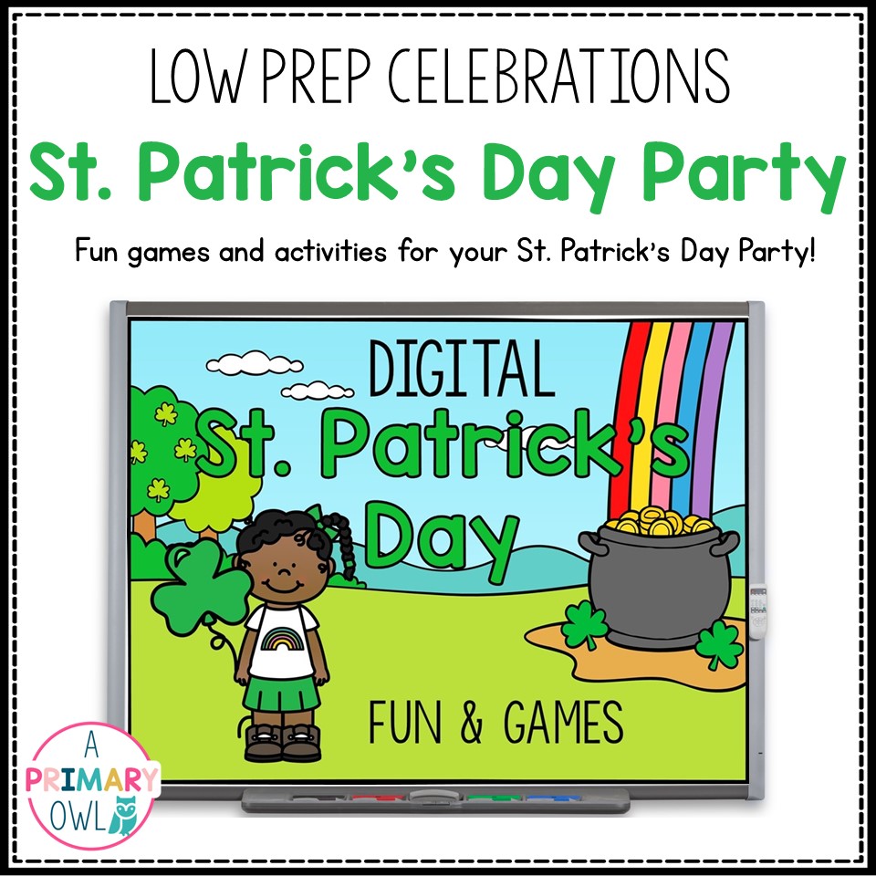 Low Prep St. Patrick's Day Party Celebration Games and Activities ...