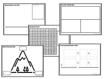 Math Mats Math Centers Second Grade - A Primary Owl