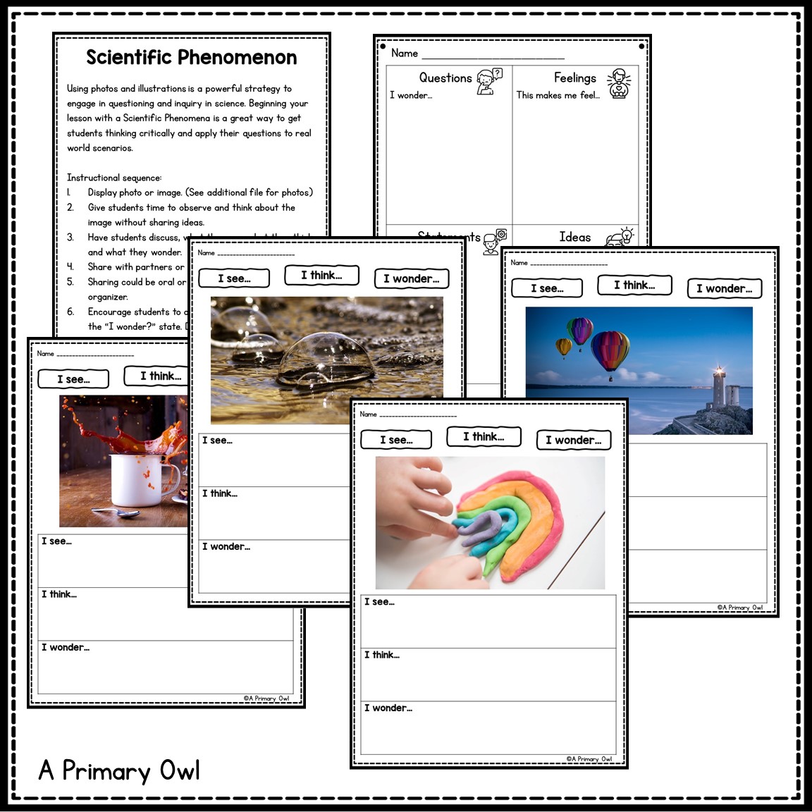 Properties of Matter Unit with Mini Book Hands-On Activities Post ...
