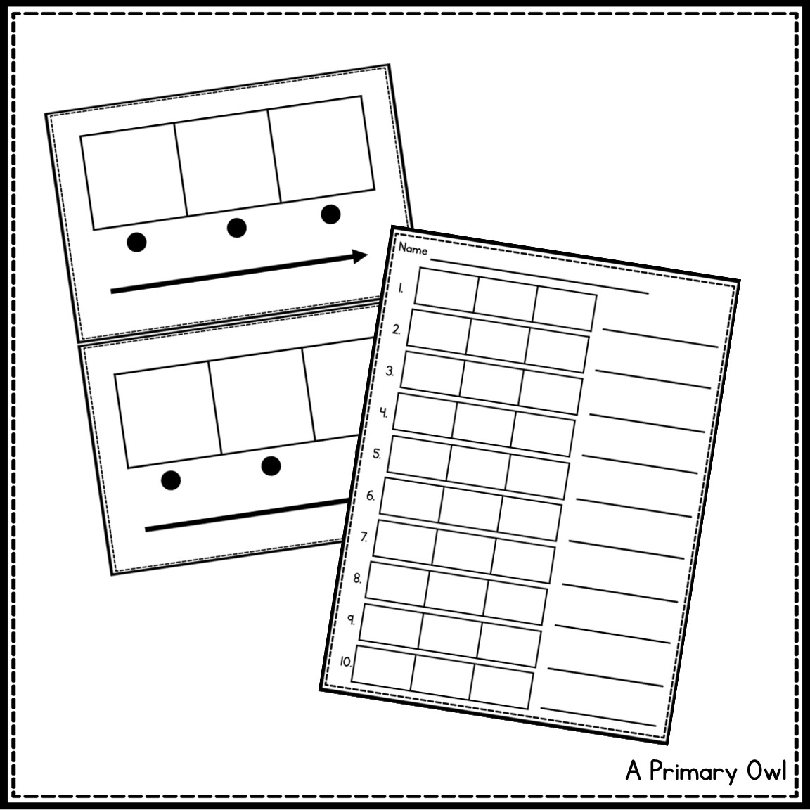 Orthographic Word Mapping, Sound Boxes, Spelling and Dictation Sheets ...